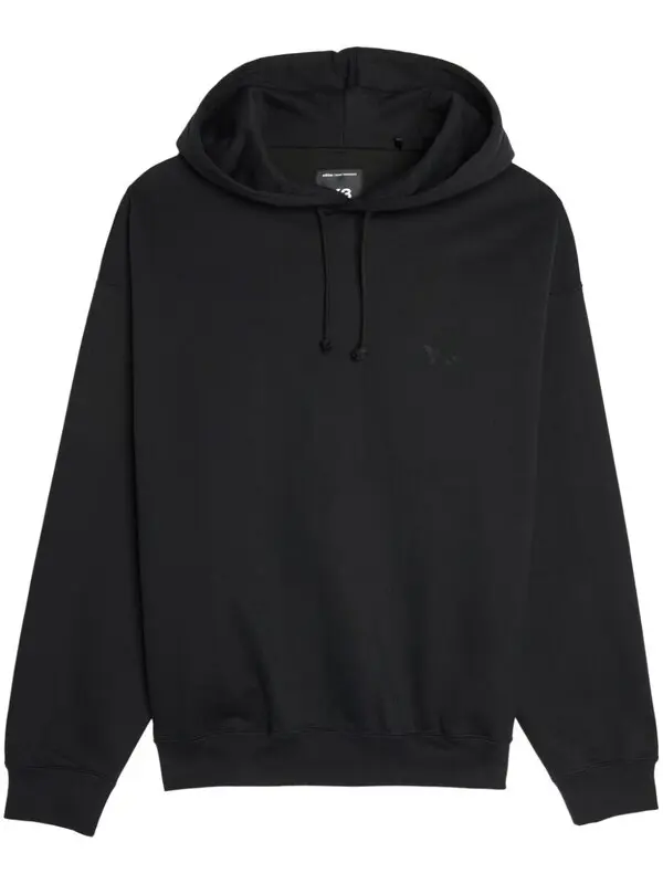 Y3 Cotton Jersey Hoodie