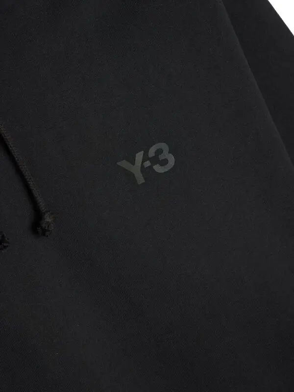 Y3 Cotton Jersey Hoodie