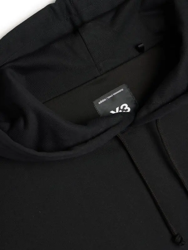 Y3 Cotton Jersey Hoodie