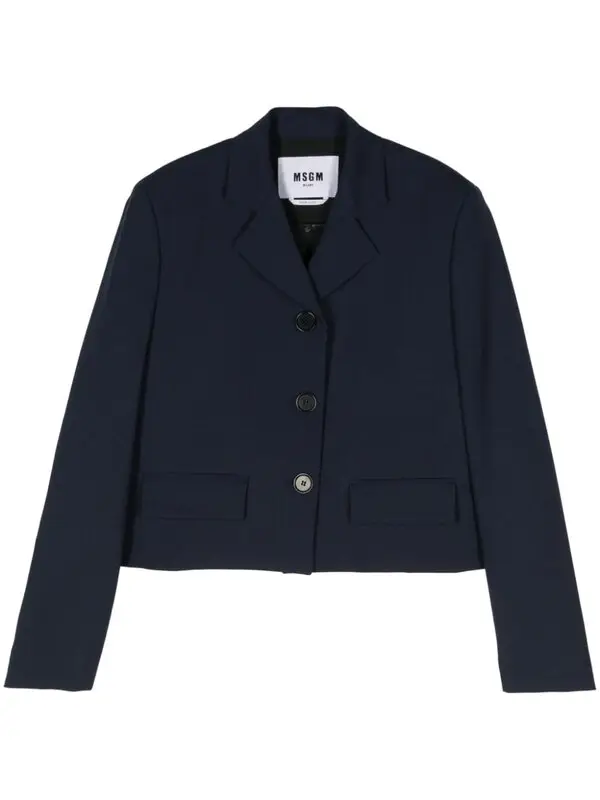MSGM Cropped Blazer