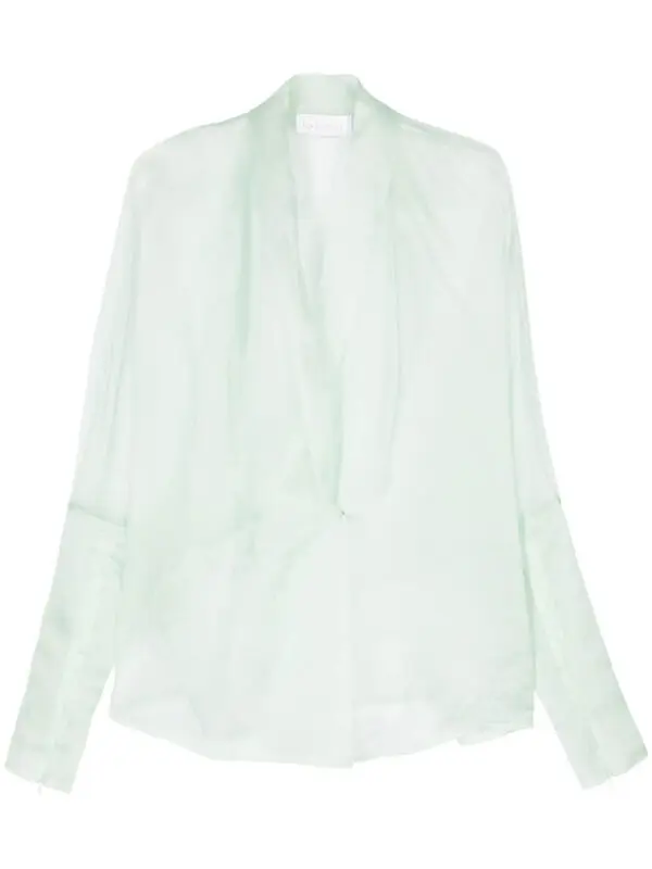 GENNY Silk Organza Blouse