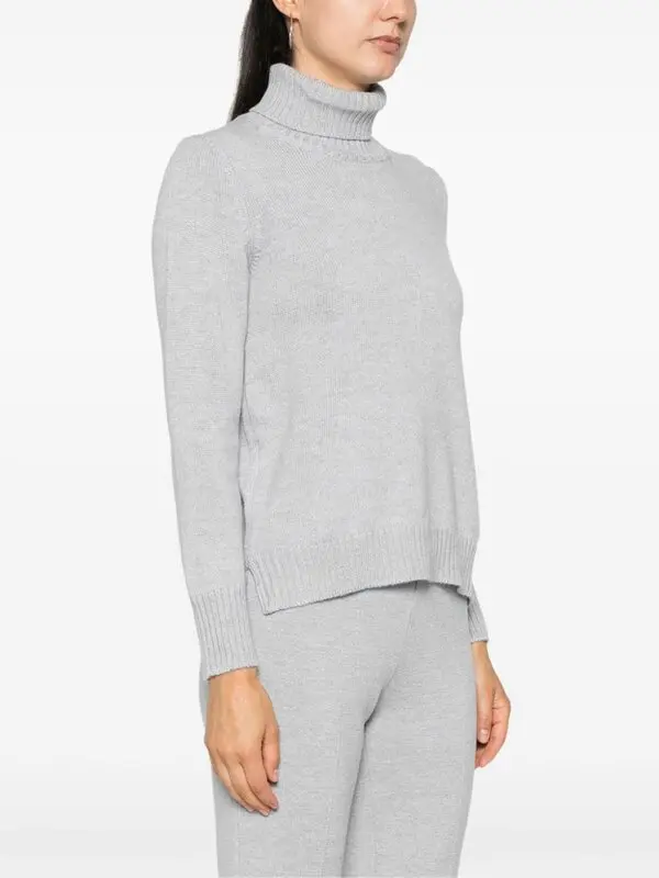 BLANCA VITA Ribbed-knit Sweater