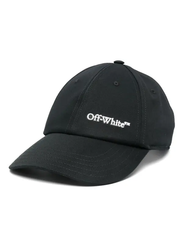 Off-White Logo Baseball Cap - Black