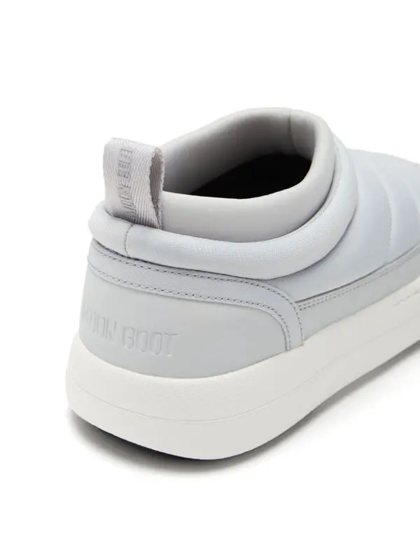 Moon Boot Park Logo-print Sneakers - Grey