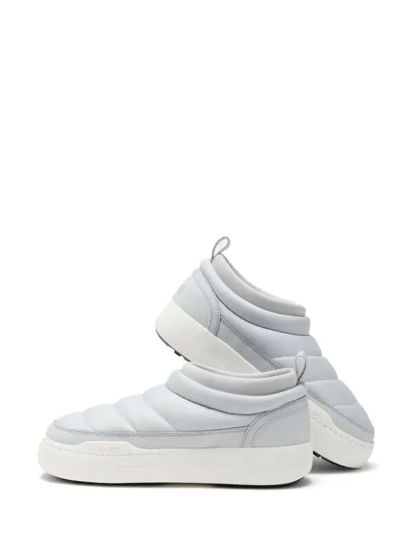 Moon Boot Park Logo-print Sneakers - Grey