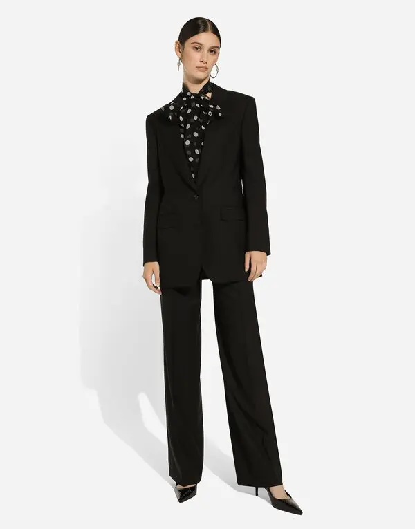 Dolce & Gabbana Flared Wool Pants