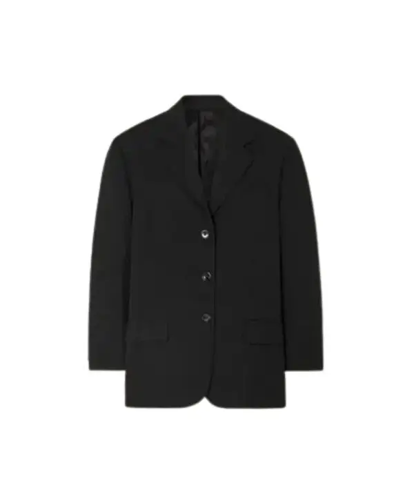 Acne Studios Net Sustain Oversized Recycled Woven Blazer