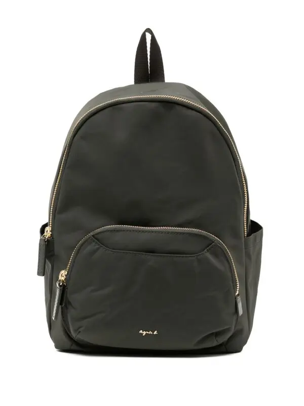 AGNÈS B. Logo Lettering Backpack