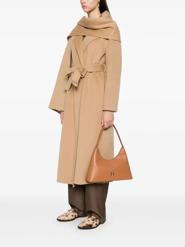 Furla Diamante Shoulder Bag - Brown