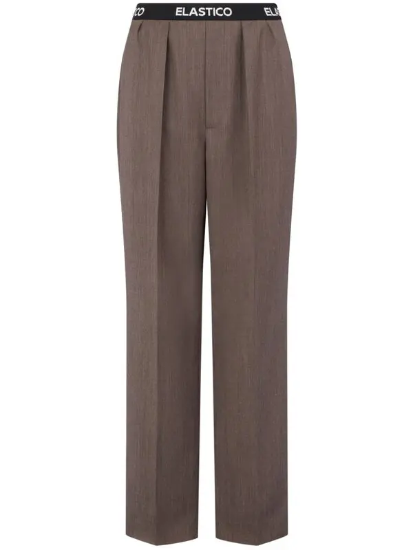 Moschino Virgin Wool Twill Trousers