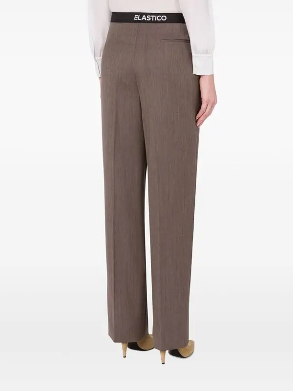 Moschino Virgin Wool Twill Trousers