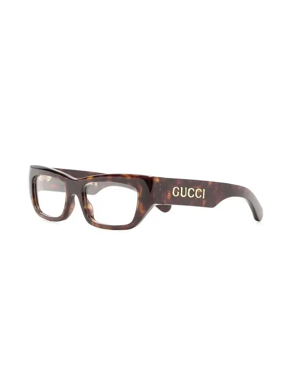 Gucci Rectangle-frame Glasses