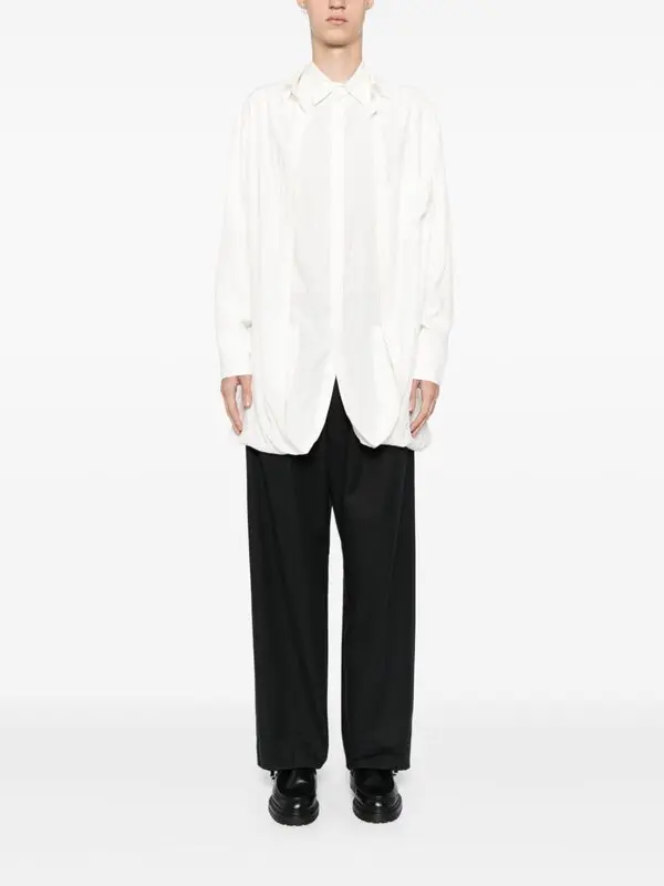 Yohji Yamamoto Double-layered Shirt