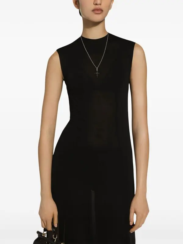 Dolce & Gabbana Sleeveless Midi Dress