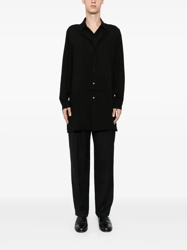 Yohji Yamamoto Double Front Placket Shirt