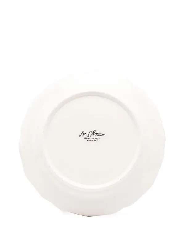 LES-OTTOMANS Striped Ceramic Plate