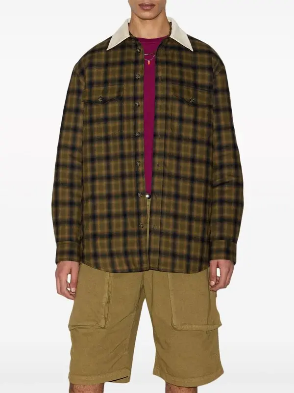 MARANT Steeve Shirt Jacket - Green