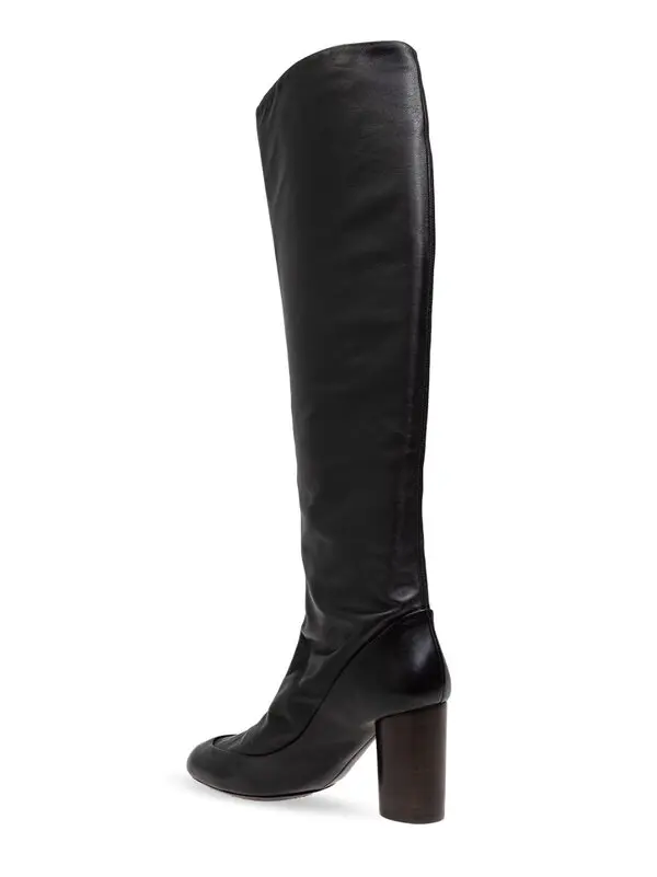 LEMAIRE 80mm Glove Boots - Black