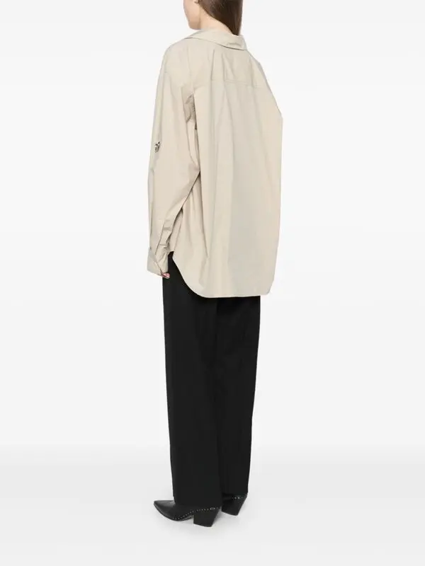 SYSTEM Asymmetric Cotton Blouse