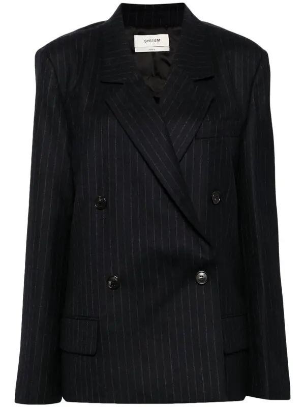 SYSTEM Classic Stripe Blazer