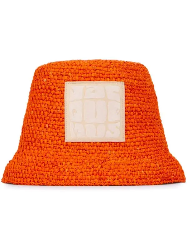 Jacquemus Le Bob Ficiu Bucket Hat - Orange