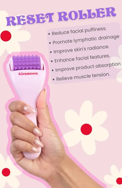 KIRAMOON Reset Roller Massaging Facial Tool