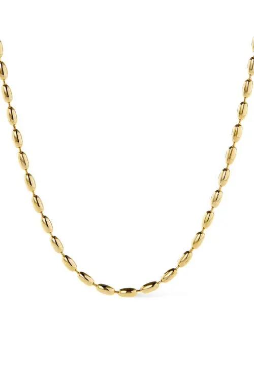 ANA LUISA Capri Ball Chain Necklace - Gold
