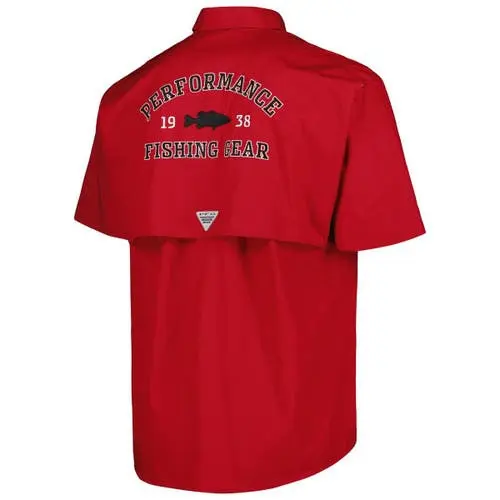 Columbia Arkansas Razorbacks Bonehead Button-up Shirt