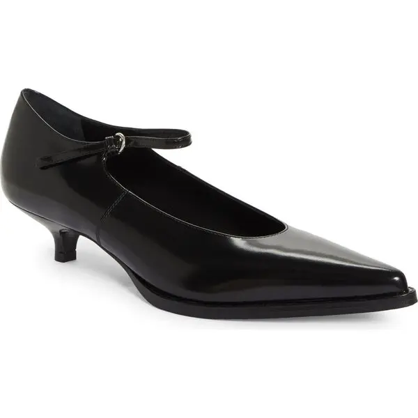 Miu Miu Kitten Heel Mary Jane Pump