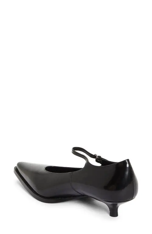 Miu Miu Kitten Heel Mary Jane Pump