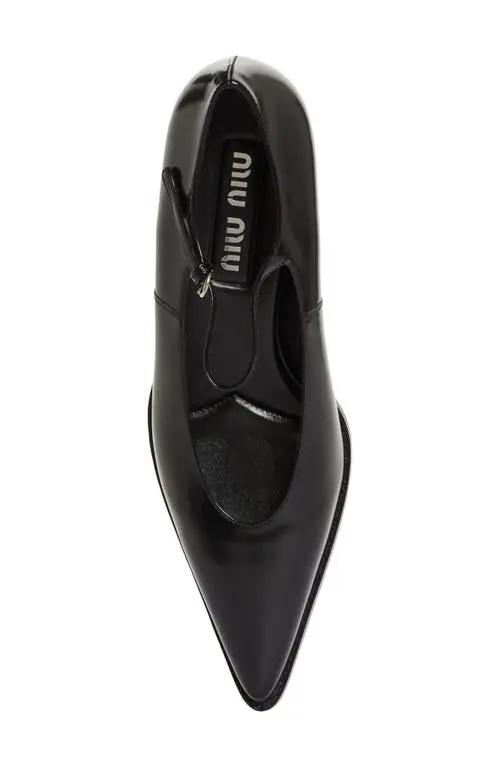 Miu Miu Kitten Heel Mary Jane Pump