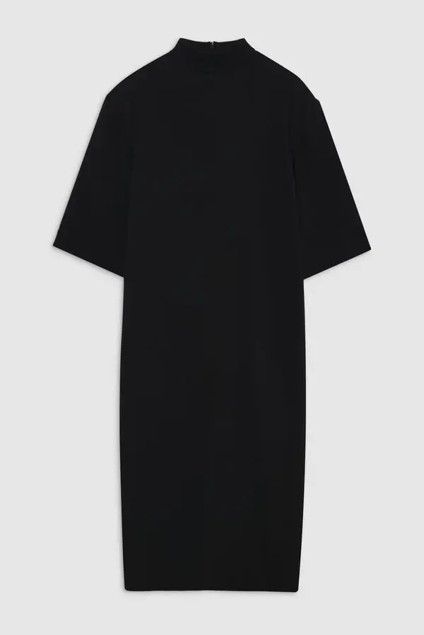 ANINE BING Viscose-crepe Midi Dress