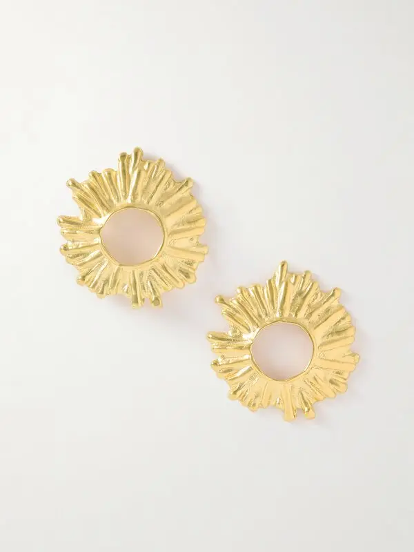 YSSO Homer -plated Earrings - Gold