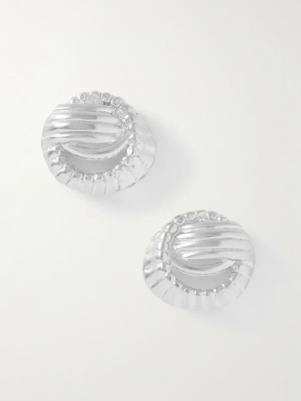 YSSO Sterling Earrings - Silver