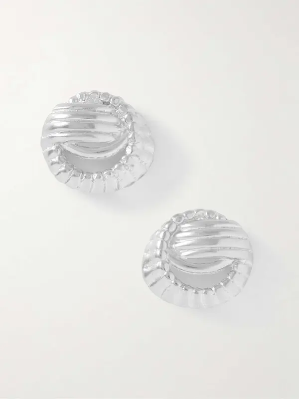 YSSO Sterling Earrings - Silver