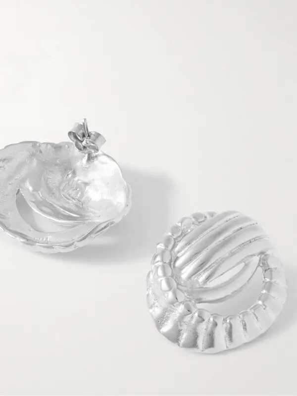YSSO Sterling Earrings - Silver