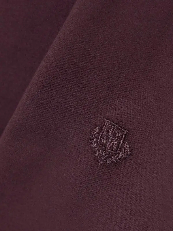 Loro Piana Neo Cotton-jersey T-shirt - Burgundy
