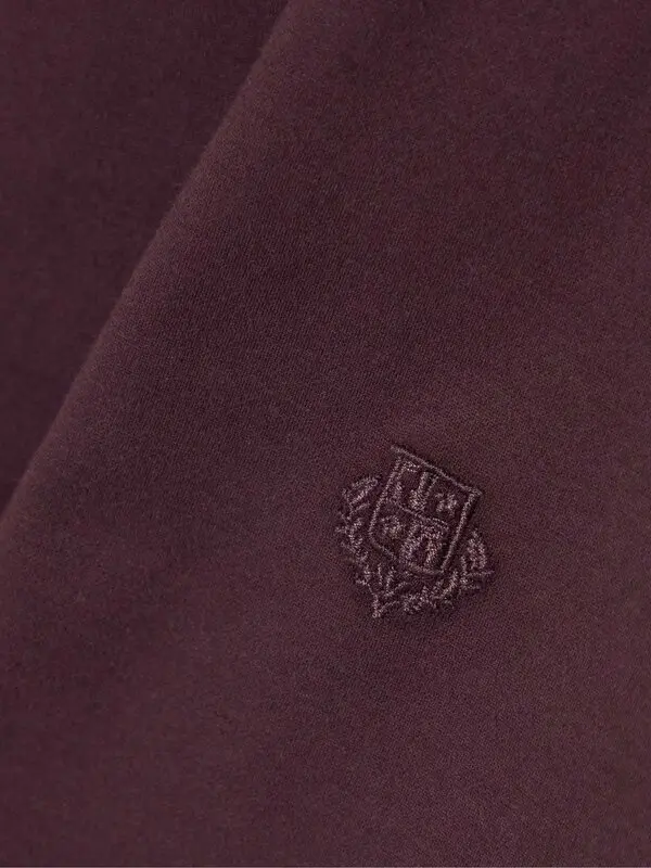Loro Piana Neo Cotton-jersey T-shirt - Burgundy