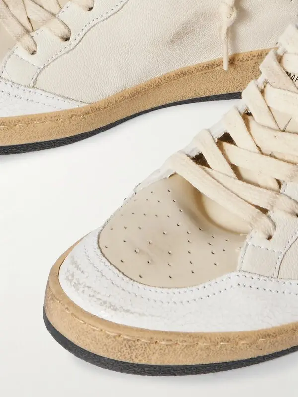 GOLDEN GOOSE Ballstar Leather Sneakers