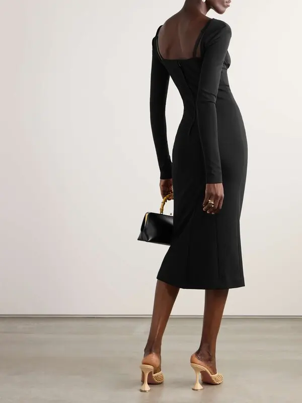 Dolce & Gabbana Stretch-jersey Midi Dress