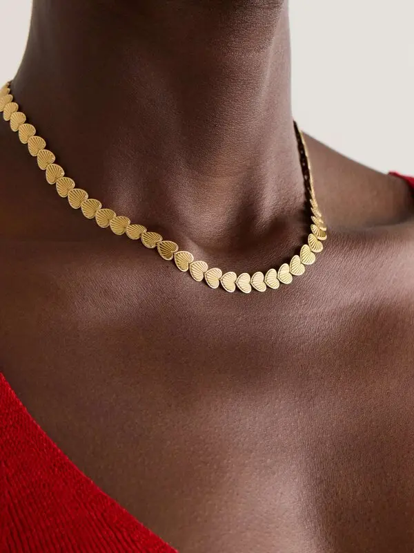 FOUNDRAE True Love Small 18-karat Necklace