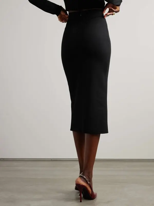 Dolce & Gabbana Stretch-jersey Pencil Midi Skirt