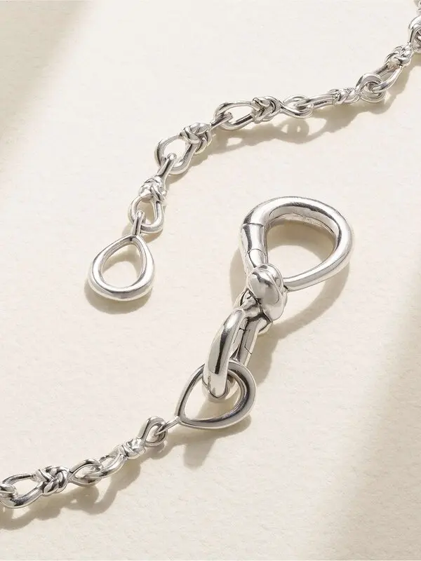 MARLA AARON True Lover's Knot Sterling Necklace