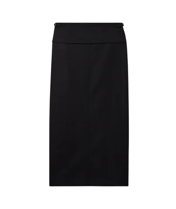 Proenza Schouler Adriana Paneled Maxi Skirt - Black