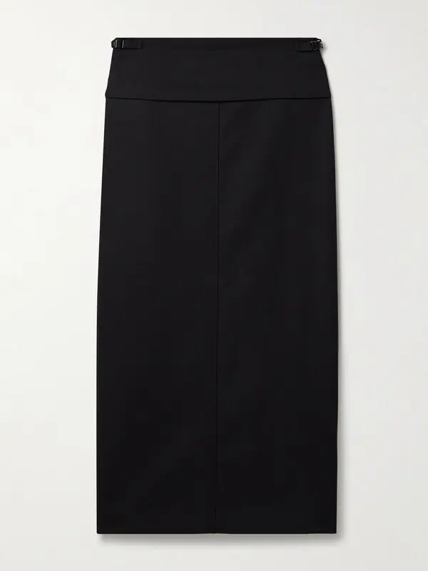 Proenza Schouler Adriana Paneled Maxi Skirt - Black