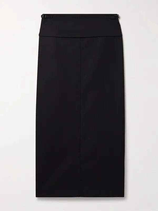 Proenza Schouler Adriana Paneled Maxi Skirt - Black