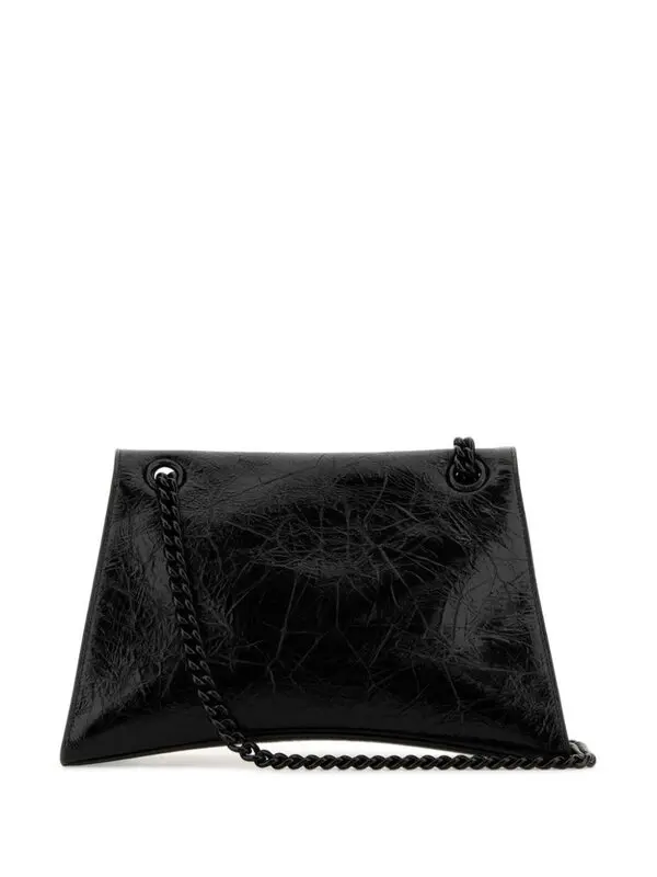 Balenciaga Crush Shoulder Bag - Black
