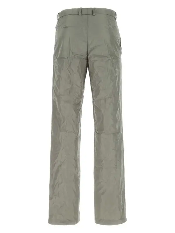Balenciaga Crinkled Straight-leg Trousers