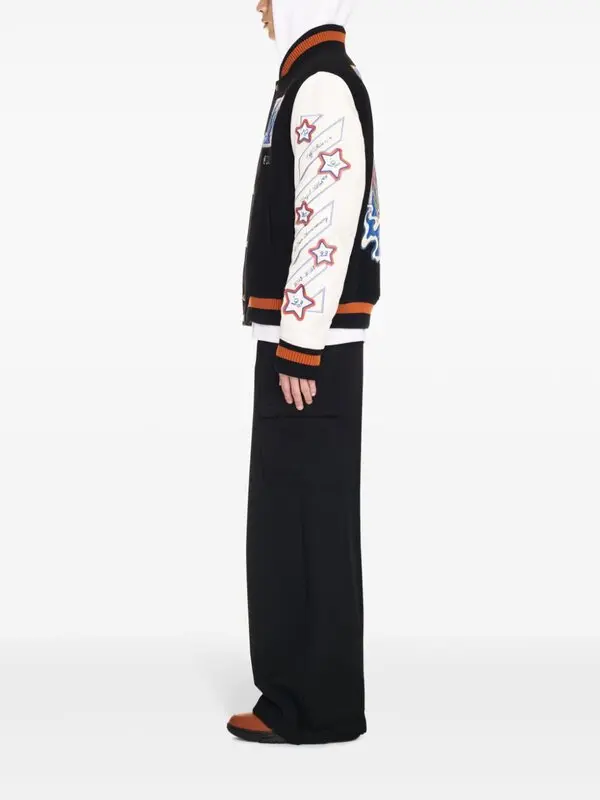 Off-White Patchwork Bomber Jacket