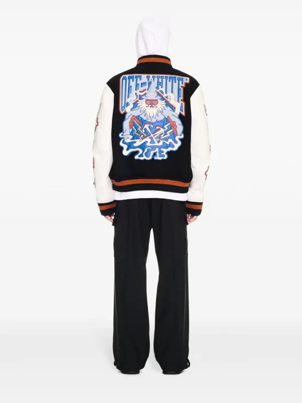 Off-White Patchwork Bomber Jacket